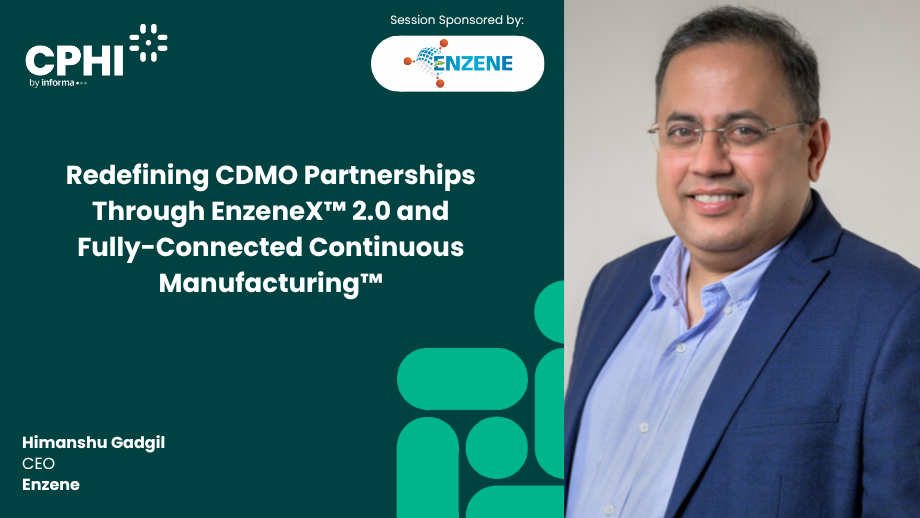 Redefining CDMO Partnerships Through EnzeneX™ 2.0 and... | CPHI Online